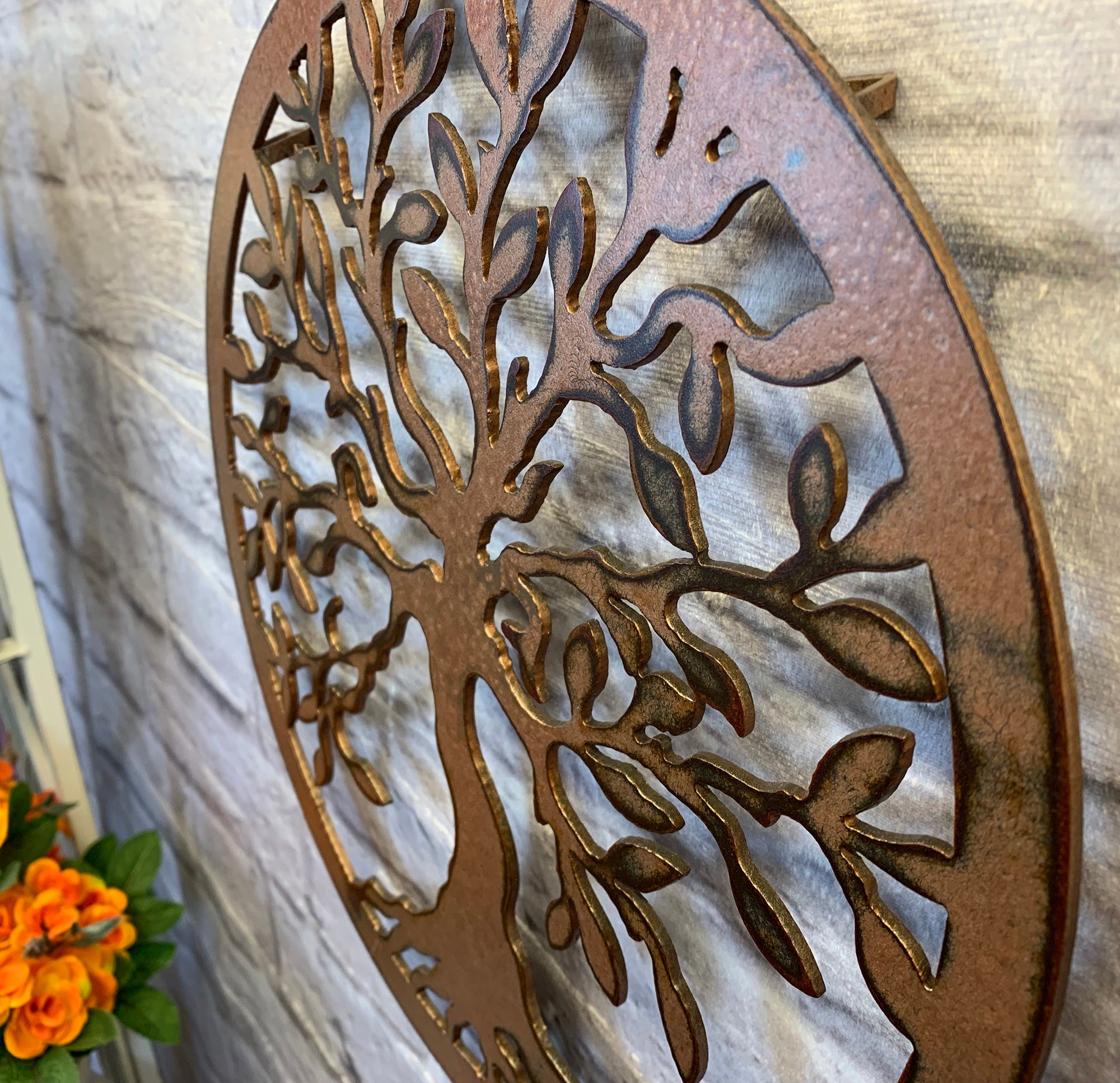 Tree of Life - Metal Wall Art Home Decor - Handmade in the USA - Choos ...
